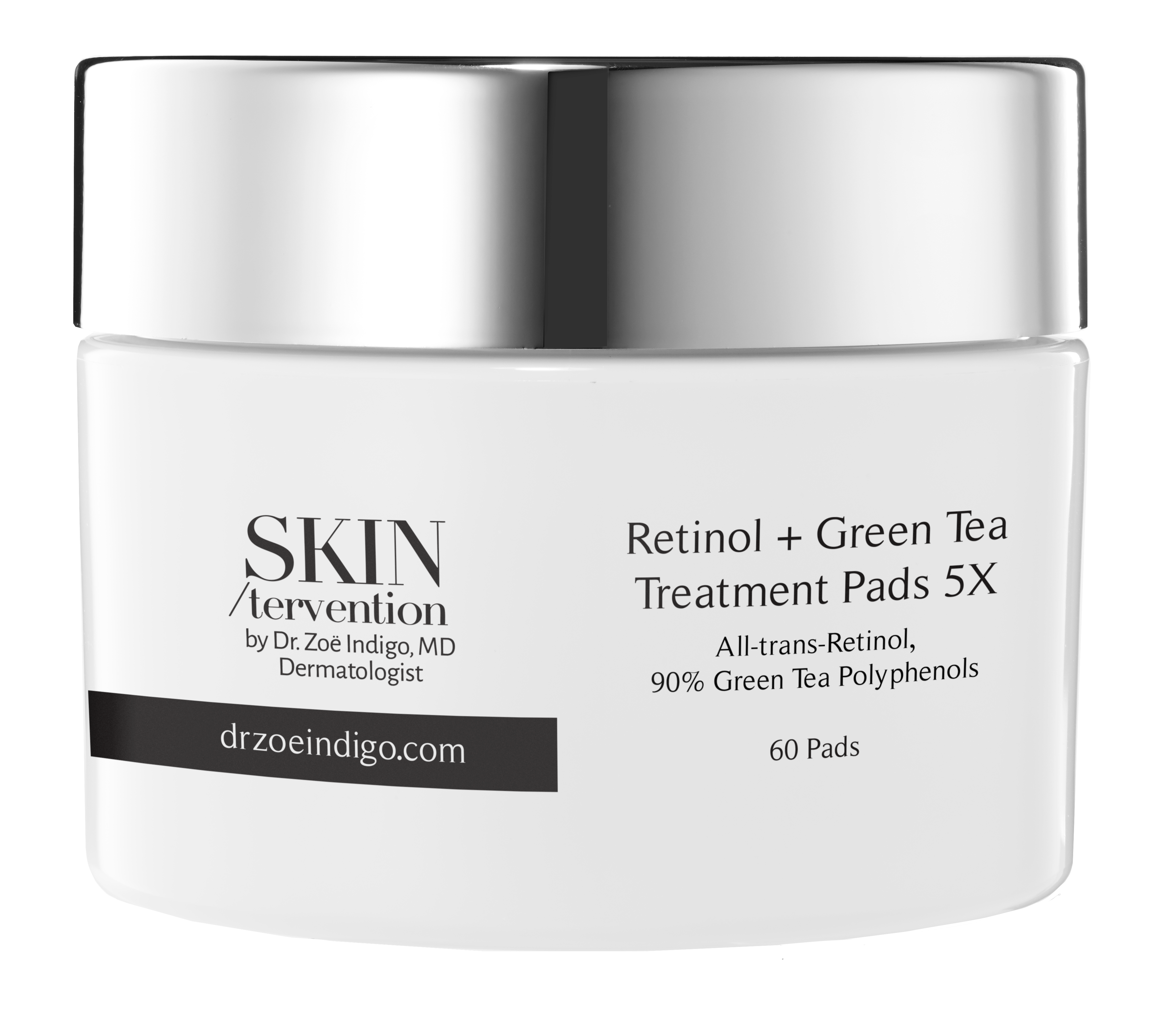 Retinol+Green Tea Treatment Pads – SKIN/tervention Dermatology